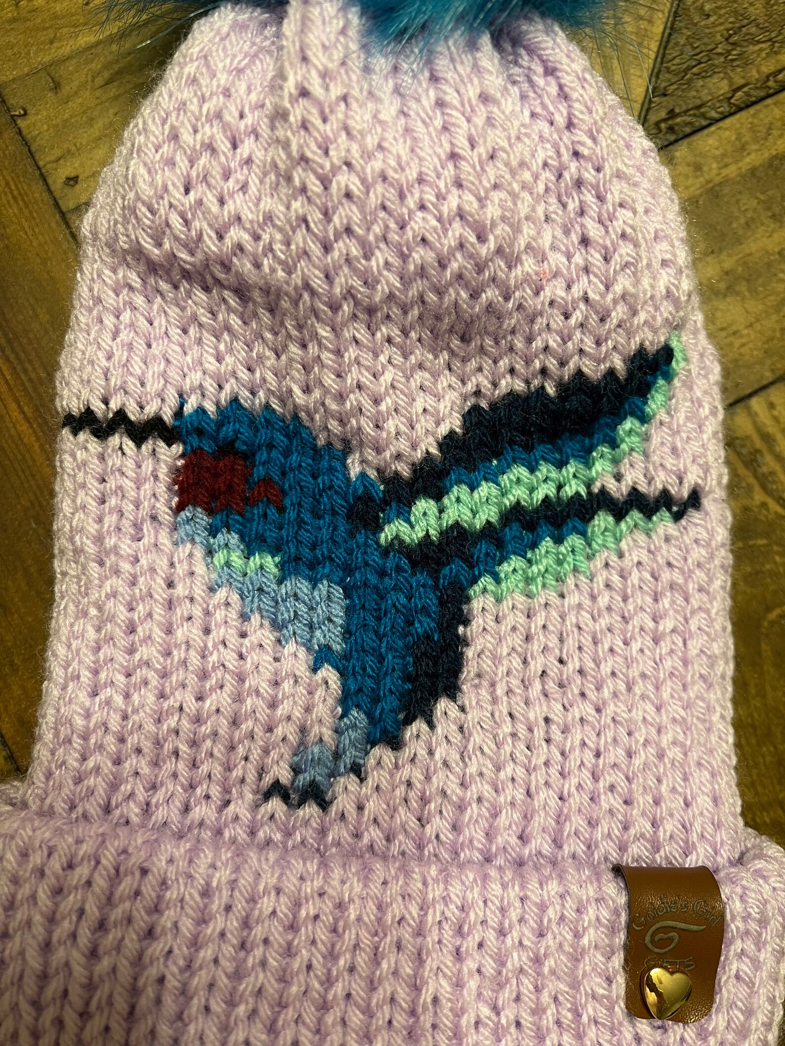 Hummingbird Hat Knitting Machine Pattern, Addi, Sentro (digital ...