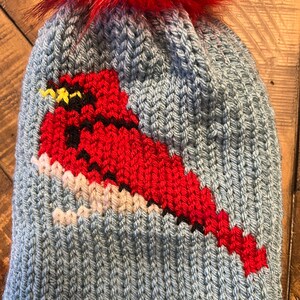 Cardinal Double Knit Hat Circular Knitting Machine Pattern /circular ...