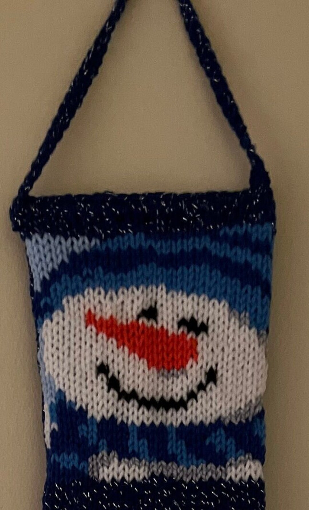 Snowman Snow Wall Hanging Banner Digital Circular Knitting Machine ...