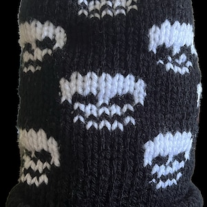 Addi Knitting Machine Skull Pattern: All Over Design, Digital Pattern ...