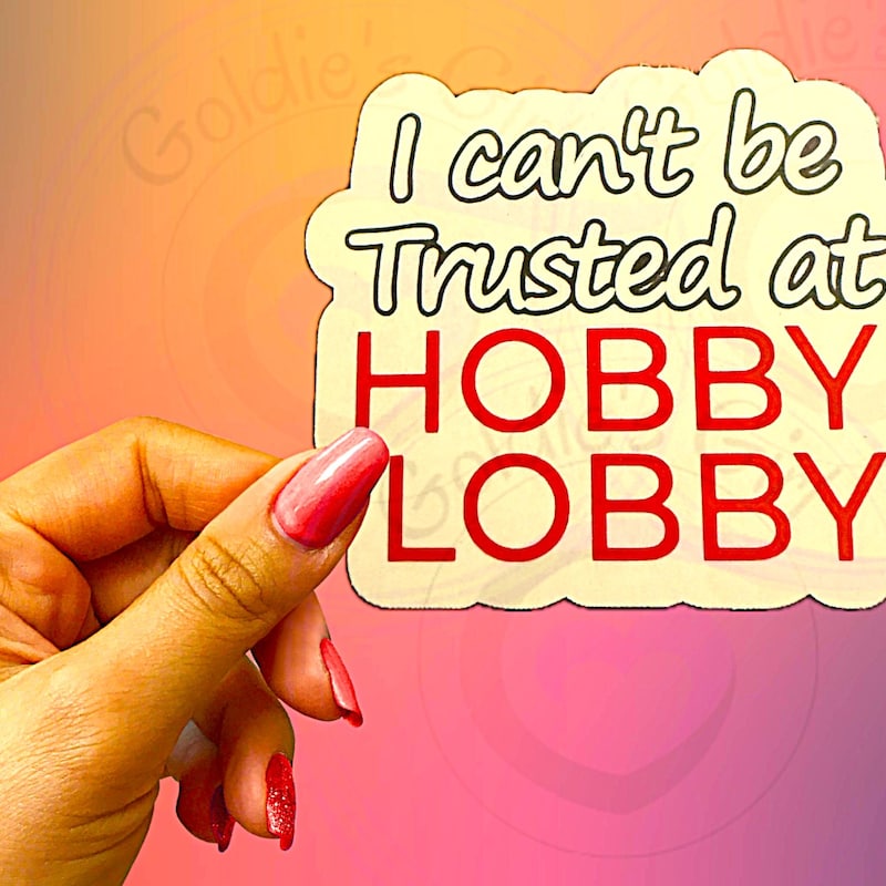 Hobby Lobby Decals - Etsy