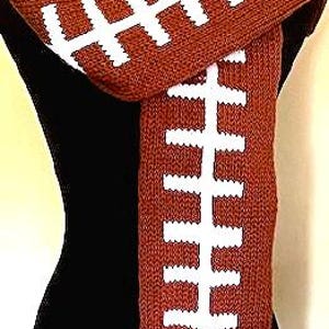Football Knit Scarf Pattern for Circular Knitting Machine - Addi 46 Pin ...