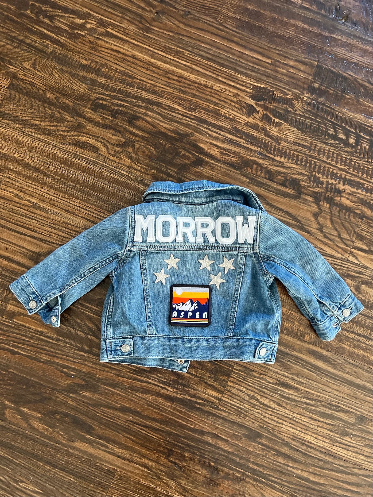 Custom Kids Denim Jacket - Etsy