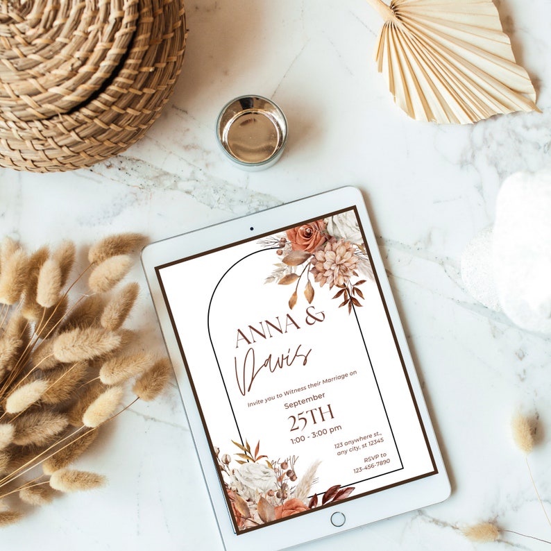 DIY Digital Wedding Invitations - Etsy