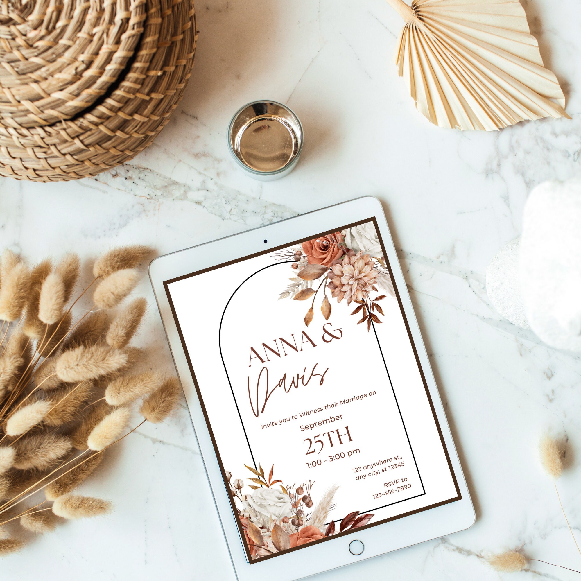DIY Digital Wedding Invitations - Etsy