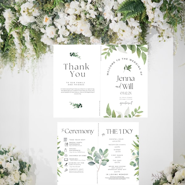 Folded Program - Etsy