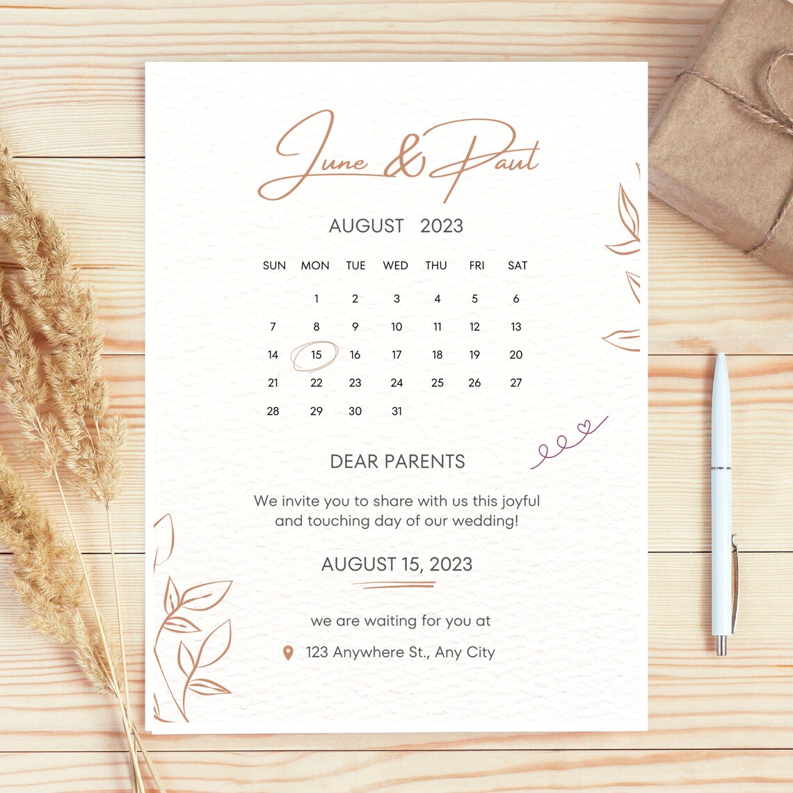 DIY Digital Wedding Invitations - Etsy