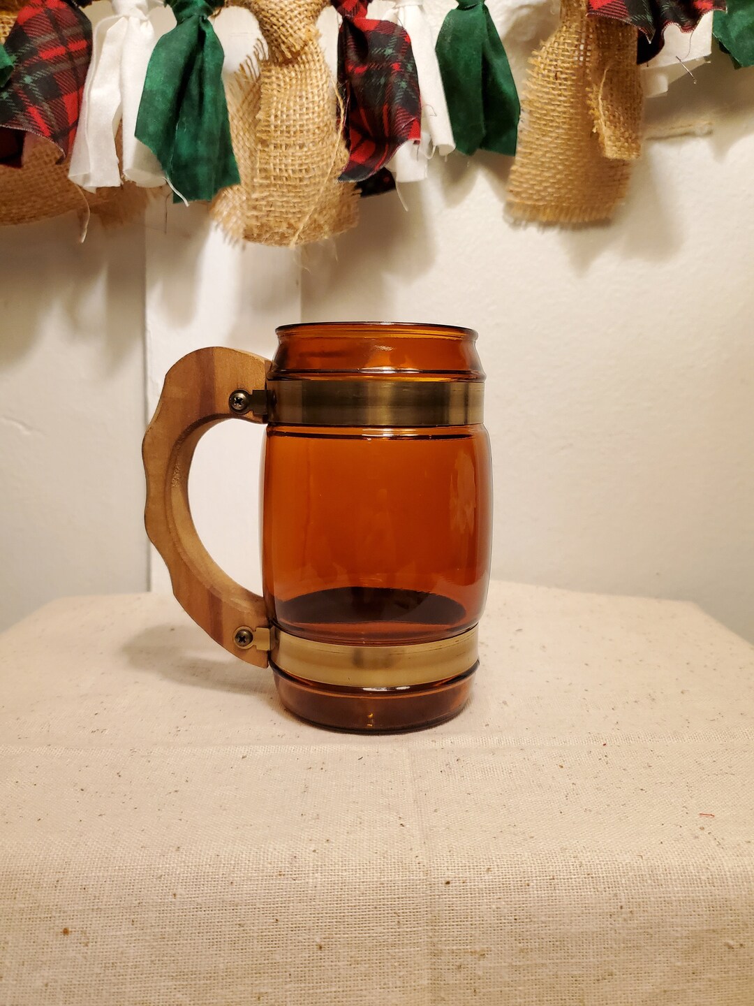 Siesta Ware Glass Mug 1960s Vintage Brown Amber Root Beer - Etsy