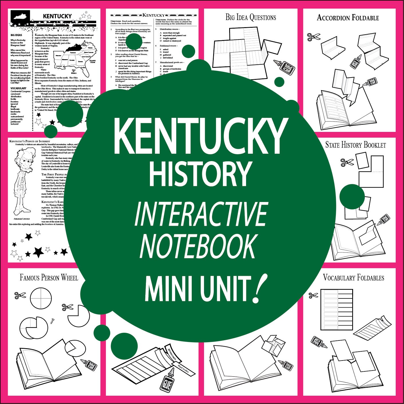 KENTUCKY History + AUDIO – All Kentucky State Study Content Included ...