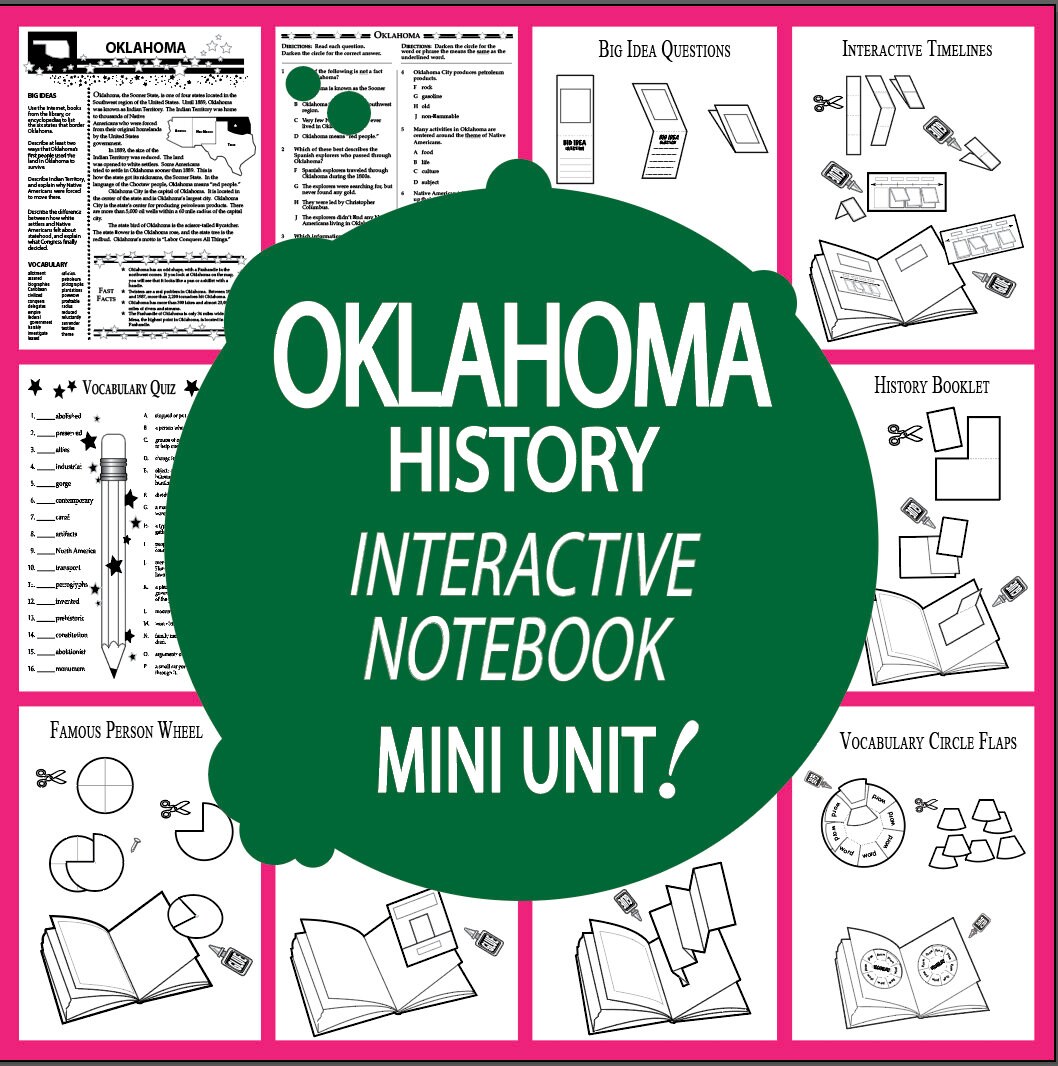 OKLAHOMA History + AUDIO – All Oklahoma State Study Content Included ...
