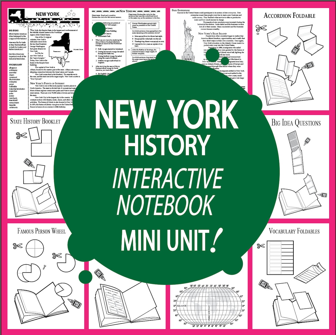 NEW YORK History + AUDIO – All New York State Study Content Included ...
