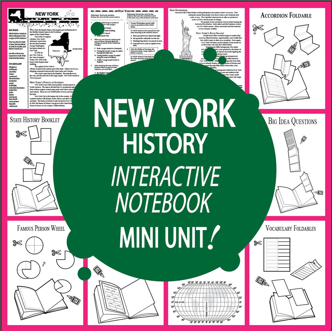 NEW YORK History AUDIO All New York State Study Content Included New ...