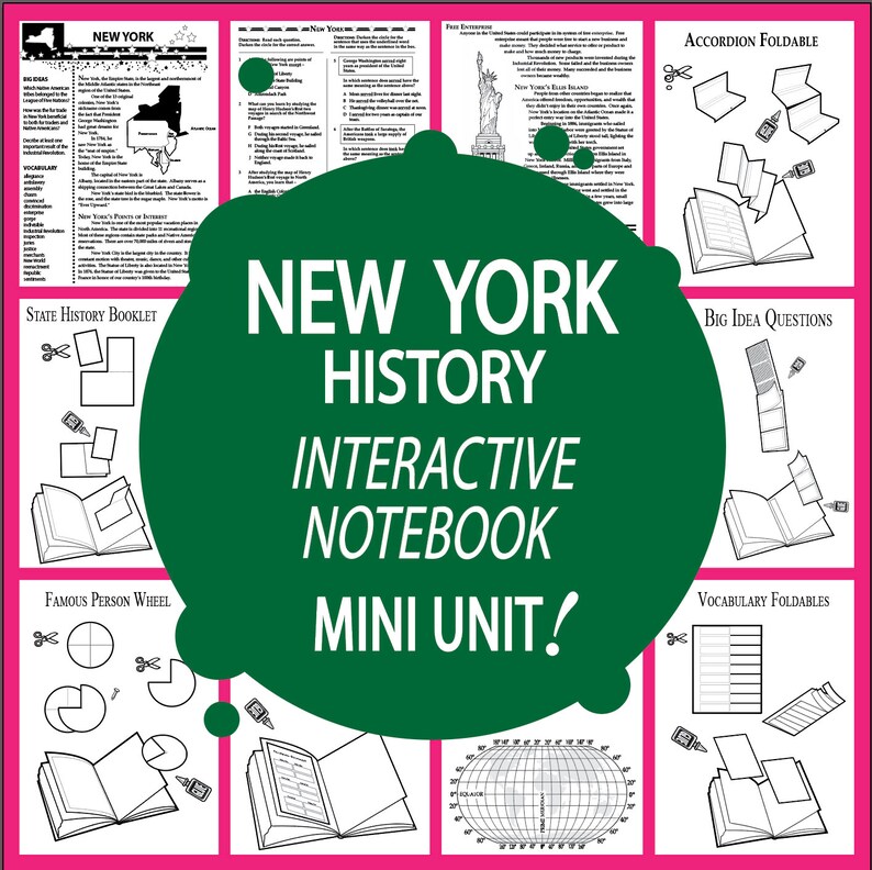 NEW YORK History + AUDIO – All New York State Study Content Included ...