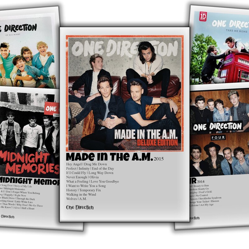 One Direction Decor - Etsy