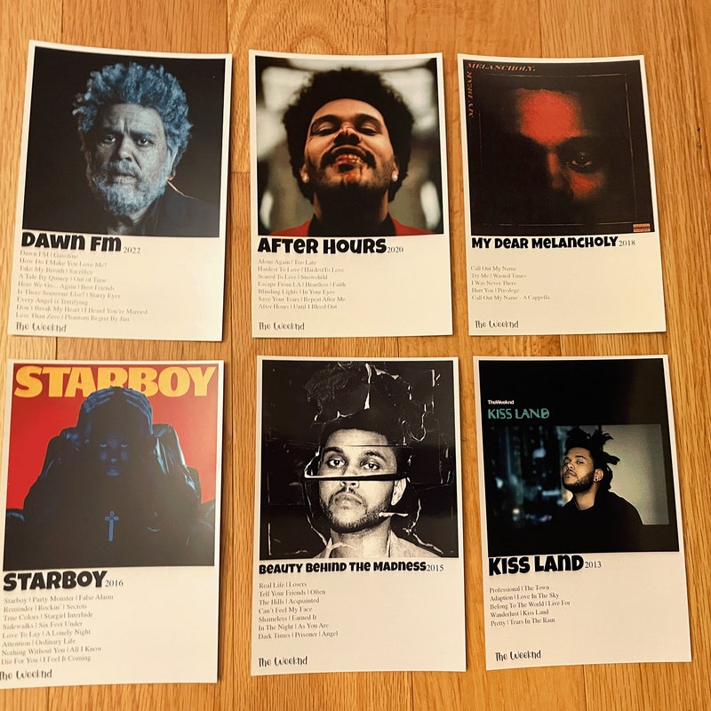 The Weeknd Poster - Etsy