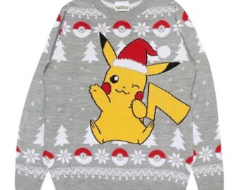 Pikachu Jumper - Etsy