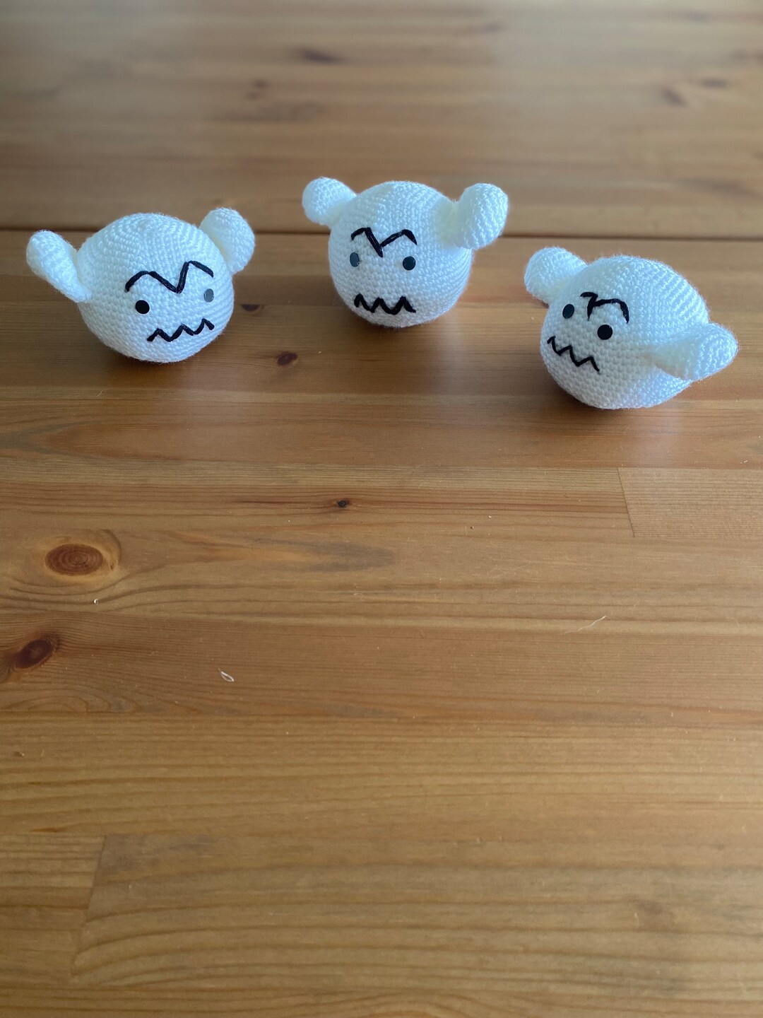 GEEK - Handmade Crochet Boo Mario Ghost - Decoration, Creations ...