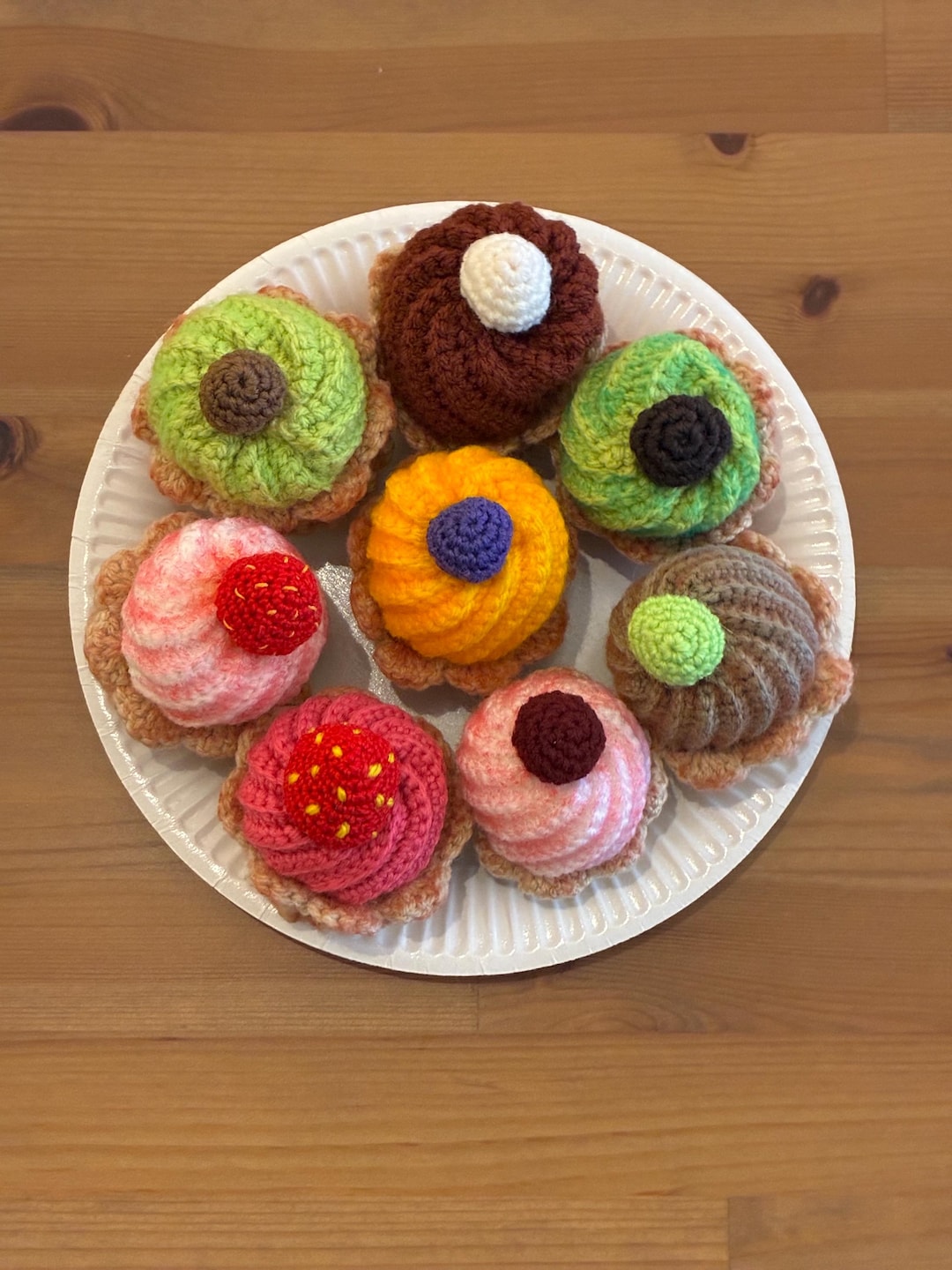 AMIGURUMI / PASTRY - Handmade Crochet Pastries, Sweet Tarts ...