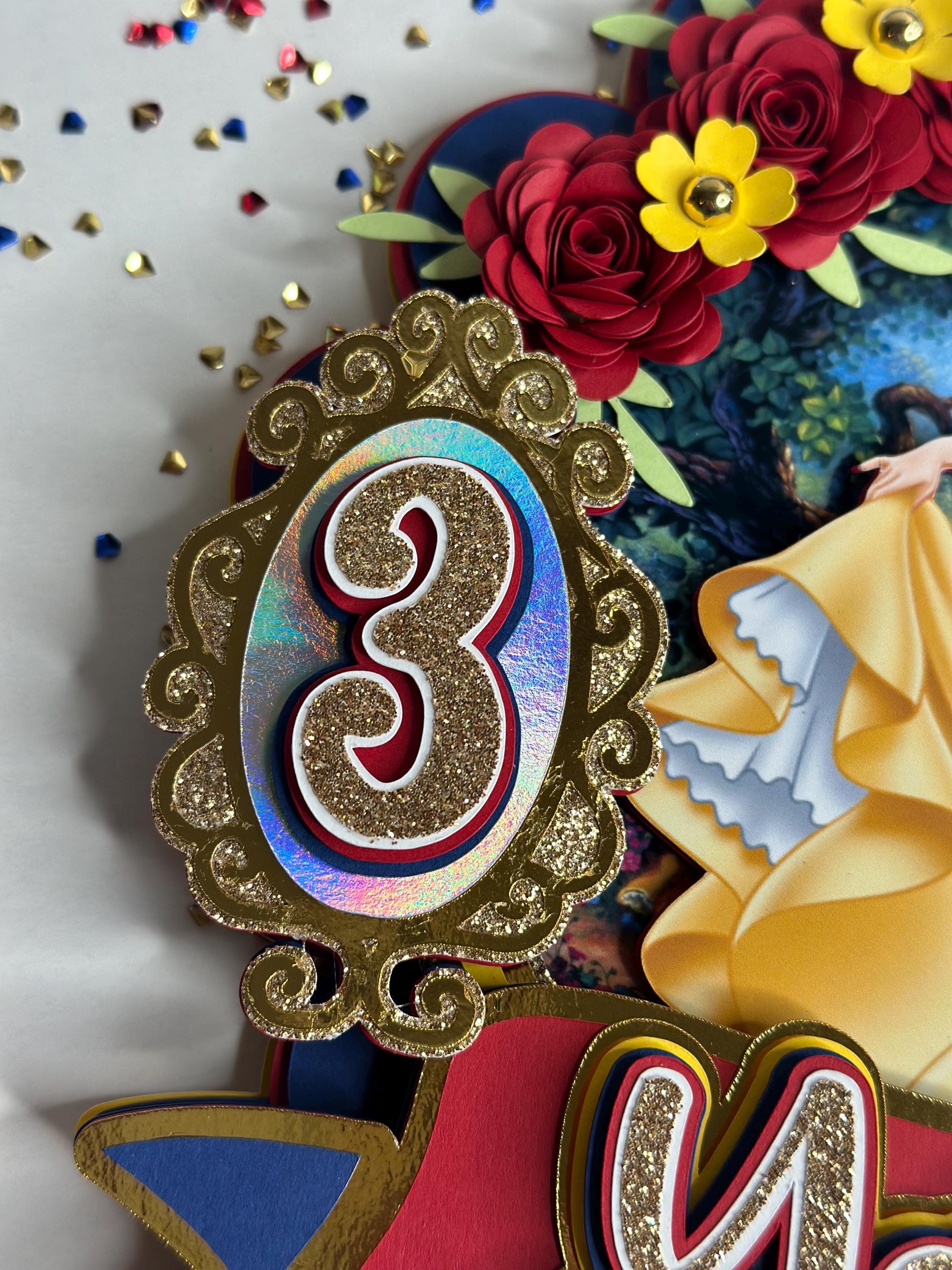 Snow White Cake Topper| Snow White Topper| Princess Cake Topper ...