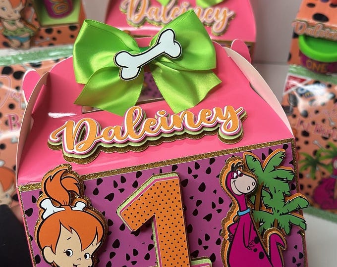 Pebbles Flintstones Gable Boxes| Pebbles Flintstones 3D Gable Boxes ...