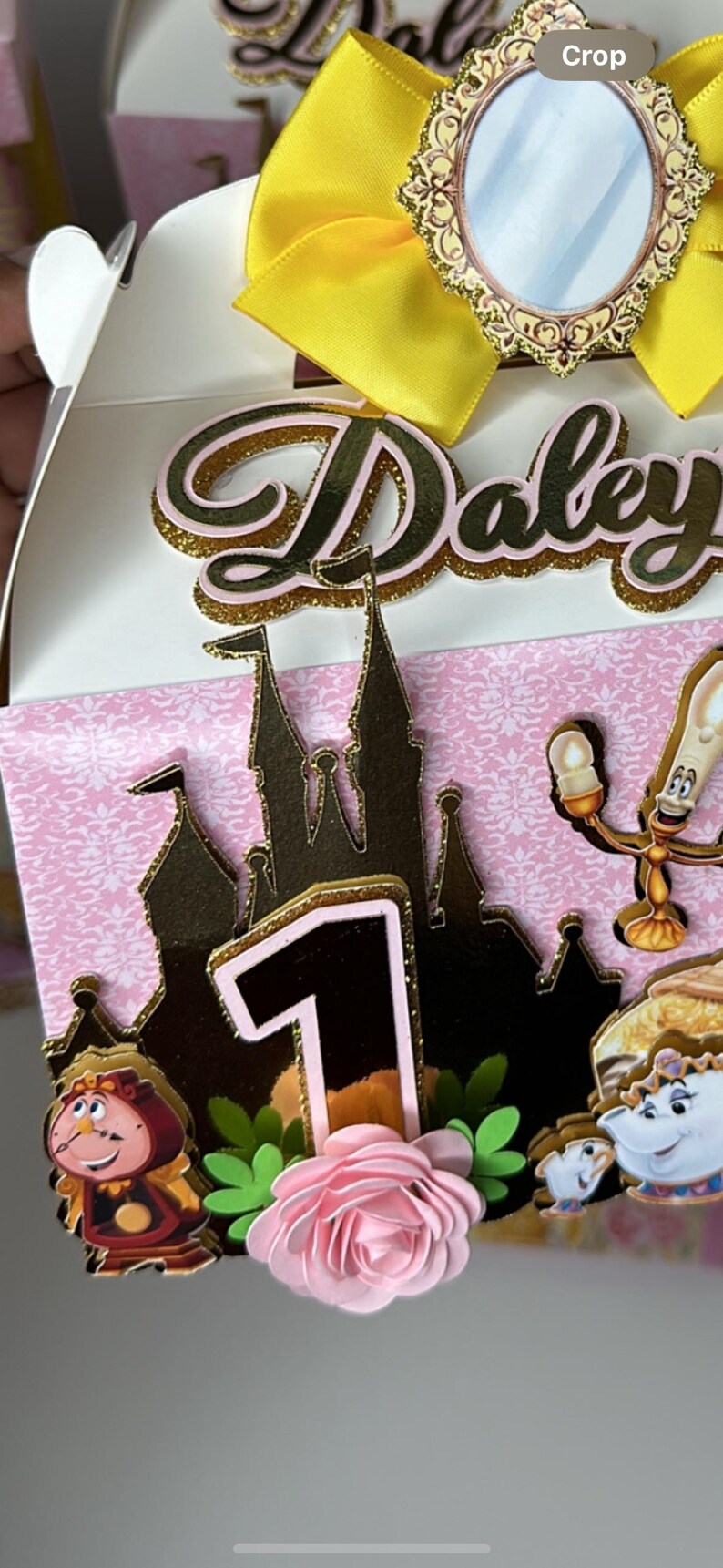 Beauty and the Beast Gable Boxes|beauty and the Beast Favor Boxes ...