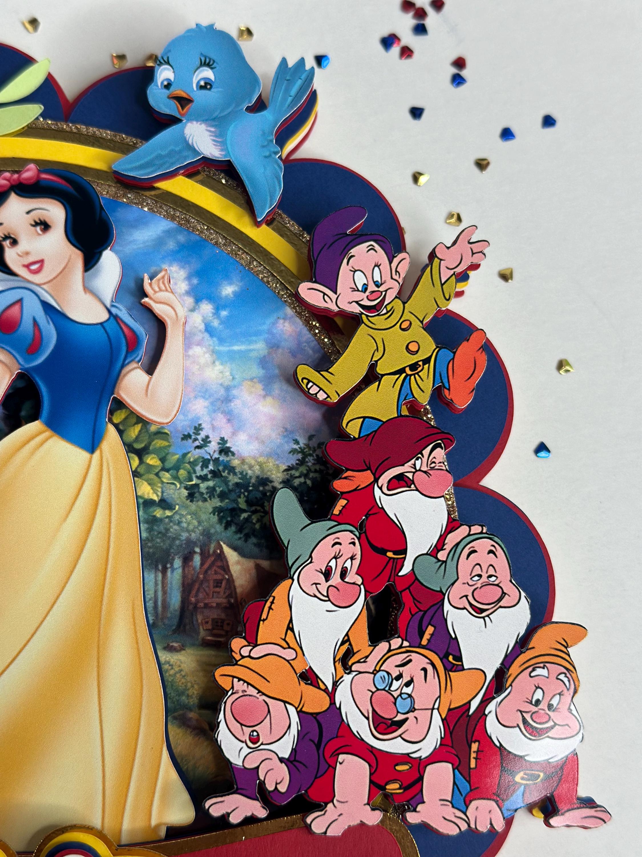 Snow White Cake Topper| Snow White Topper| Princess Cake Topper ...