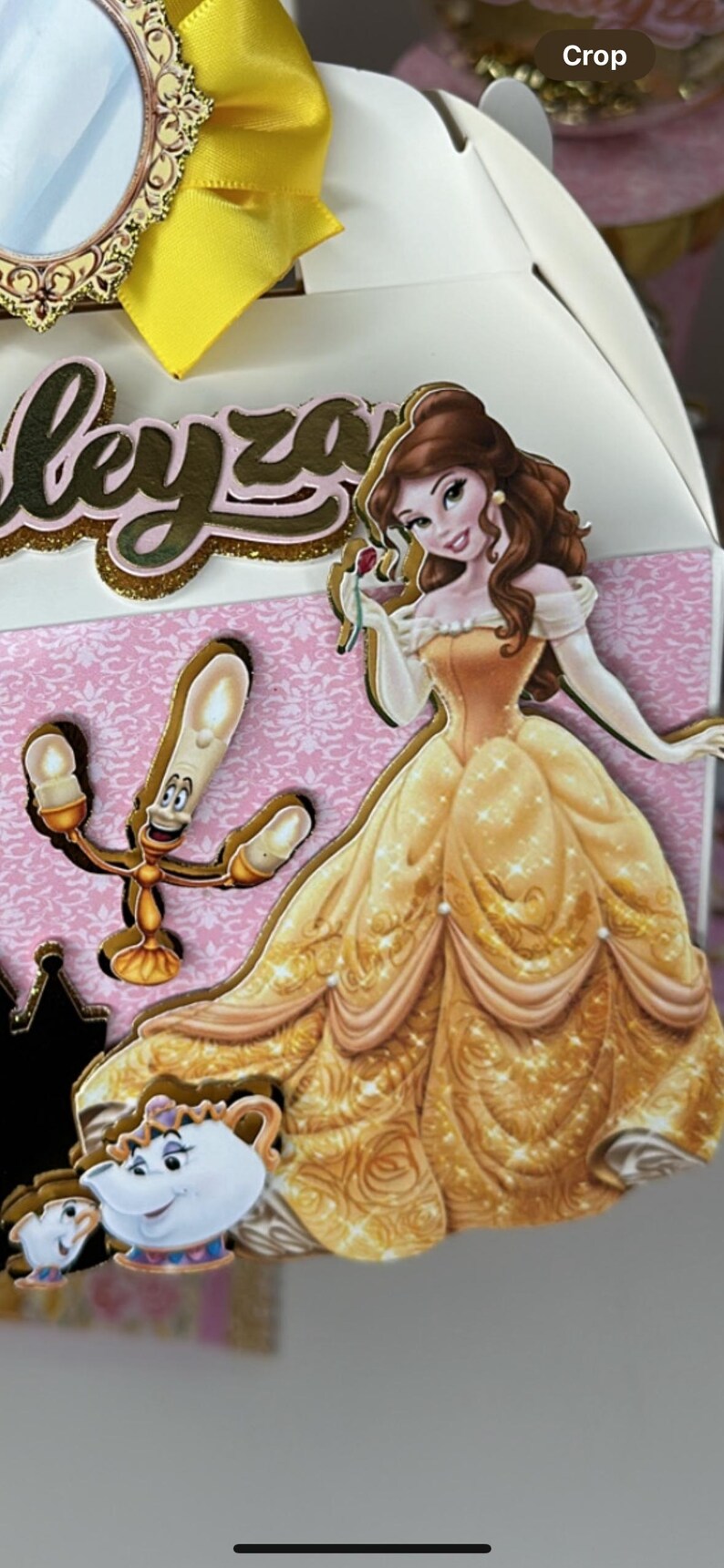 Beauty and the Beast Gable Boxes|beauty and the Beast Favor Boxes ...