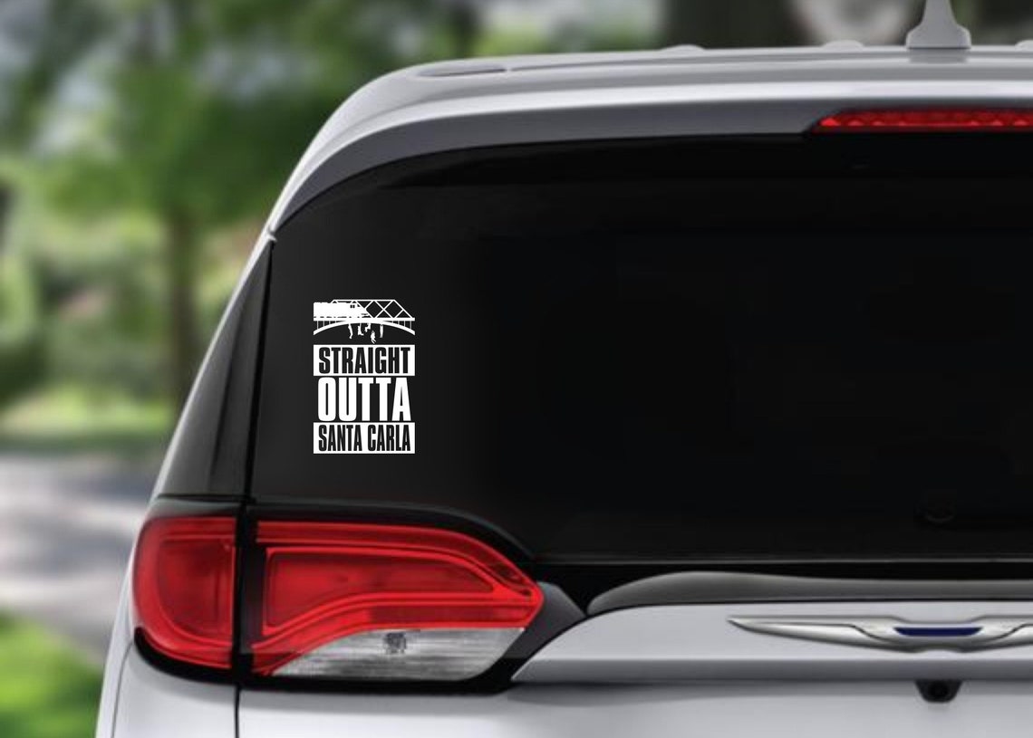 Straight Outta Santa Carla Lost Boys SVG Cut File | Cricut Silhouette ...