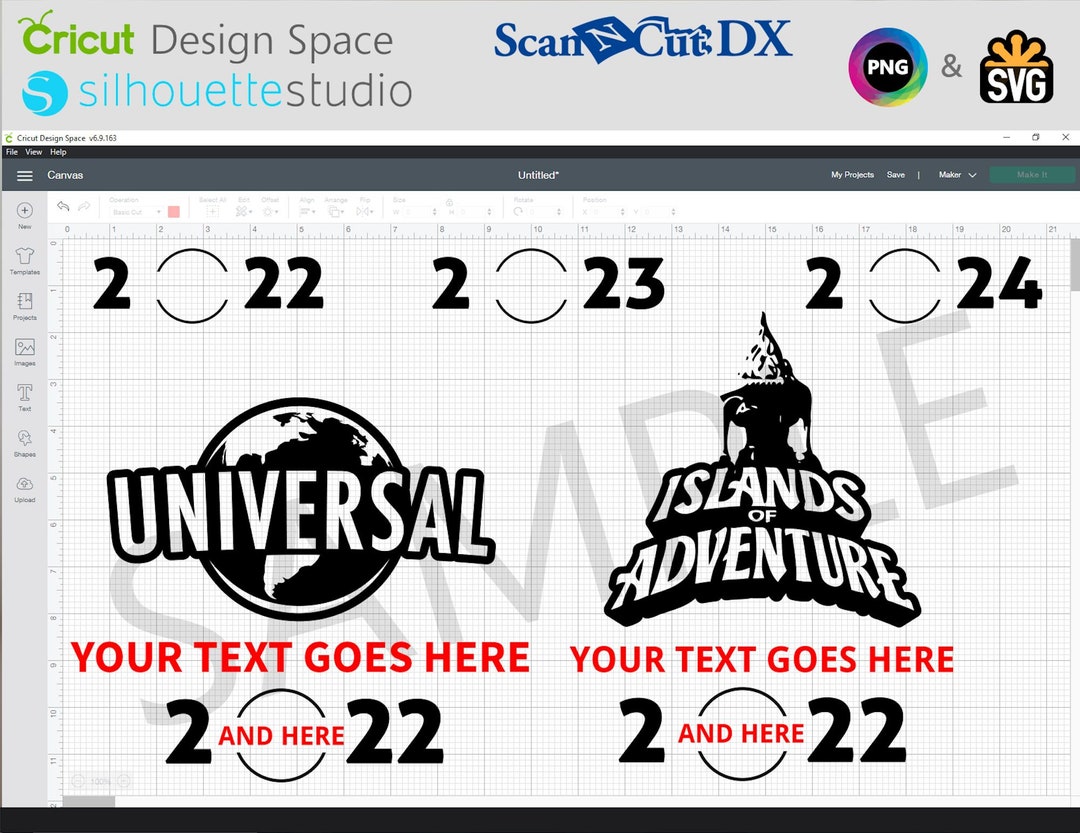 Universal Meetup SVG Cut File | Cricut Silhouette - Etsy