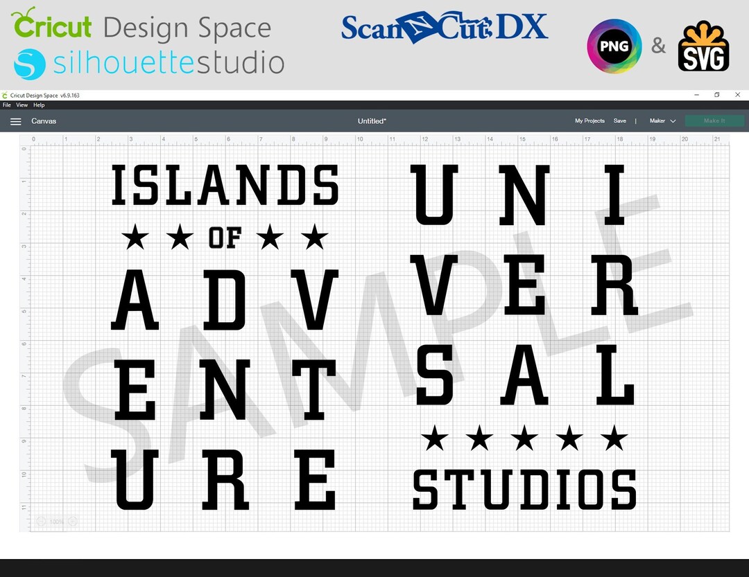 Universal Studios & Islands Adventure SVG Cut File | Cricut Silhouette ...