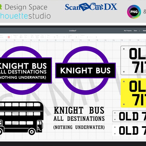 Knight Bus Svg - Etsy UK