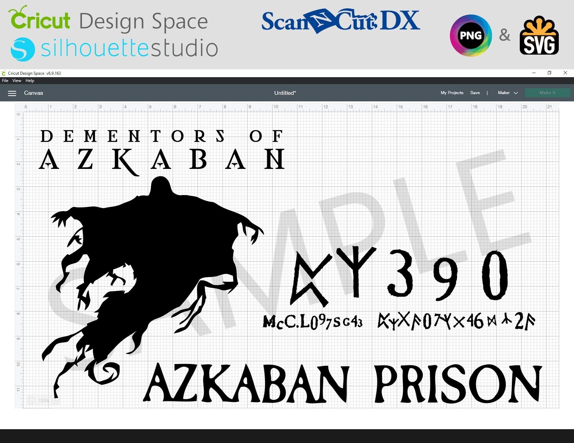 Wizard Dementor SVG Cut File Cricut Silhouette - Etsy