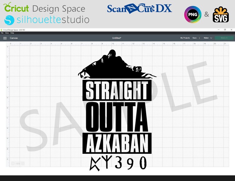 Straight Outta Azkaban SVG Cut File Cricut Silhouette - Etsy