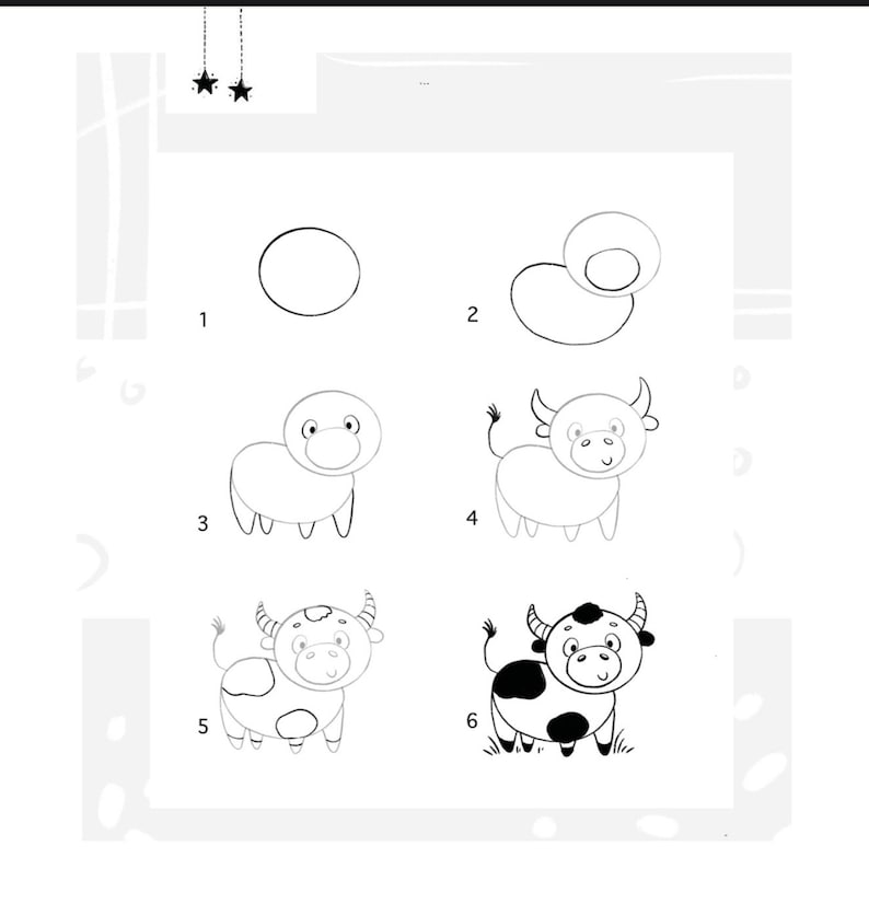 How to Draw CUTE ANIMAL, Step by Step Method Details. Drawing Lesson ...