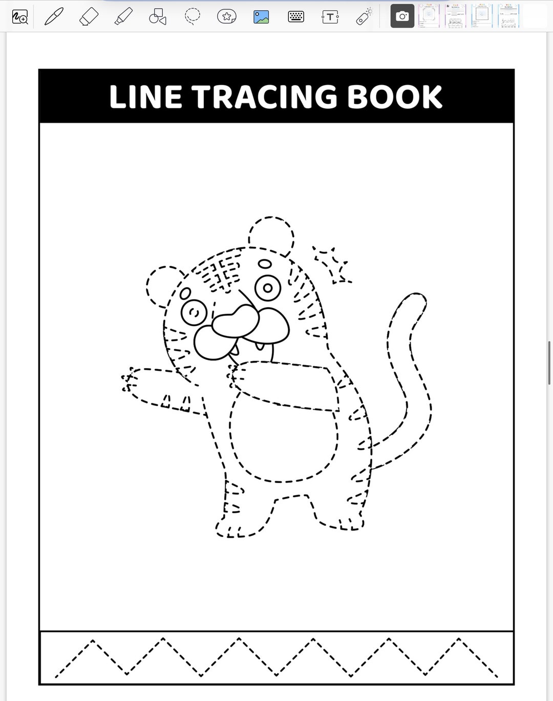 Line Tracing Kids Activities CUTE ANIMAL, Step by Step Method Details ...