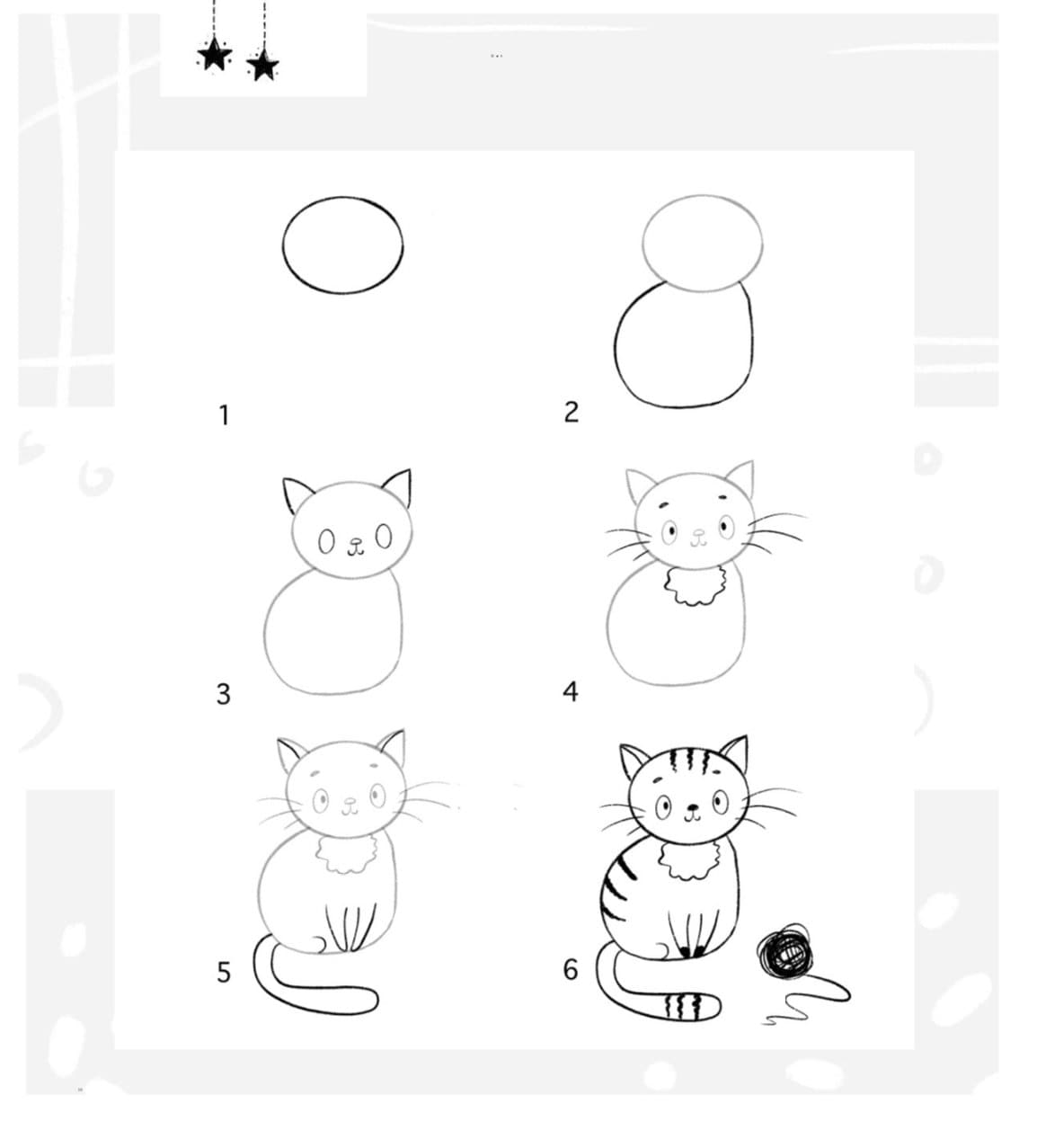How to Draw CUTE ANIMAL, Step by Step Method Details. Drawing Lesson ...