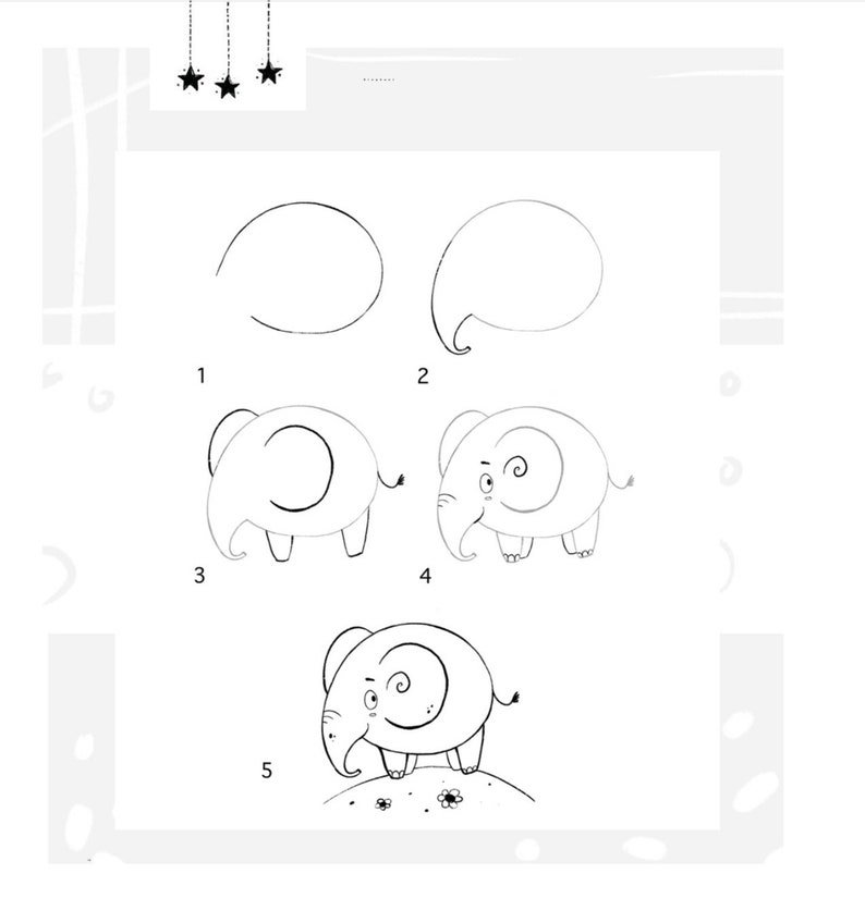 How to Draw CUTE ANIMAL, Step by Step Method Details. Drawing Lesson ...