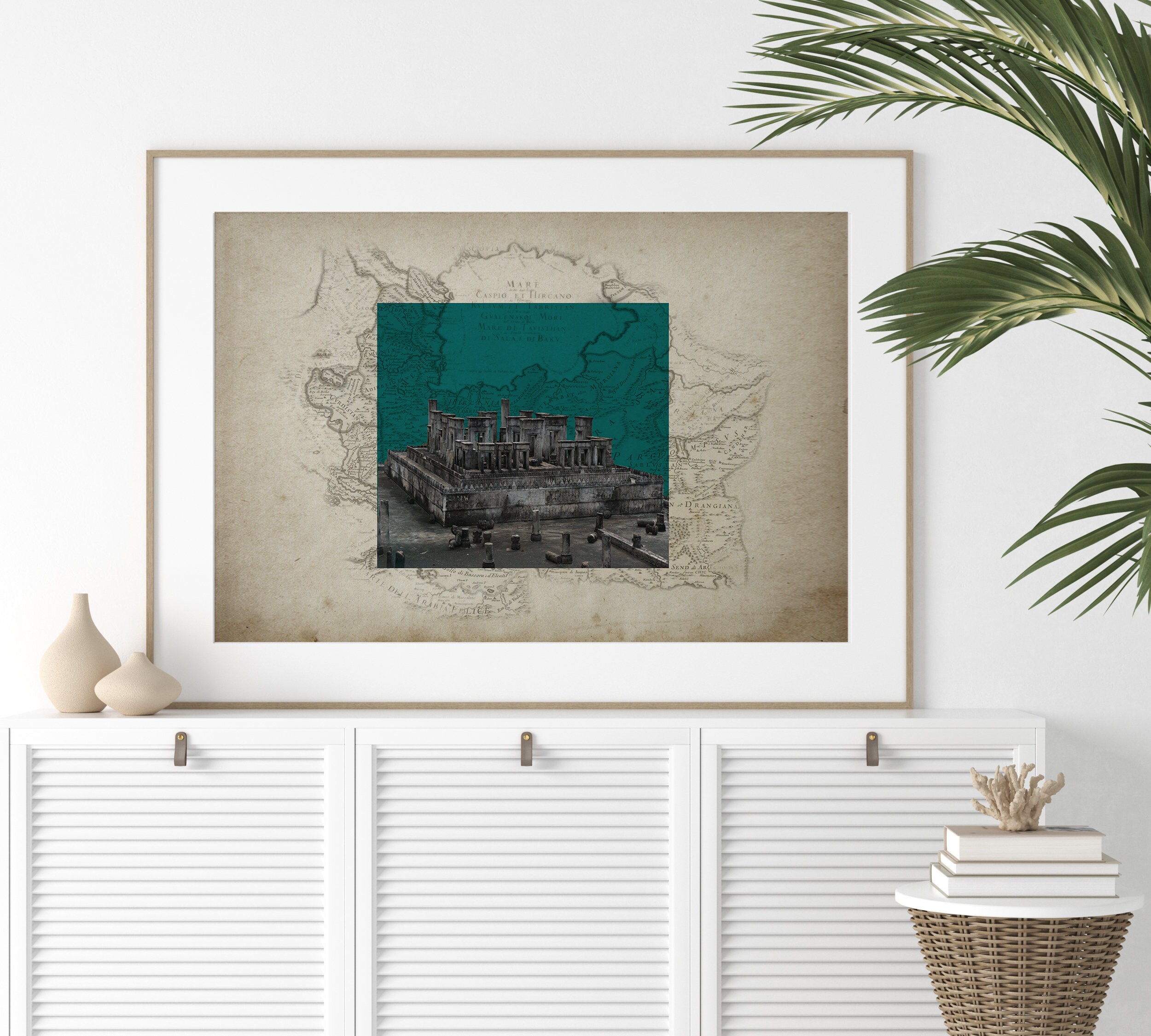 Ancient Iran Map Print: Persepolis, Persian Art (digital Download) - Etsy