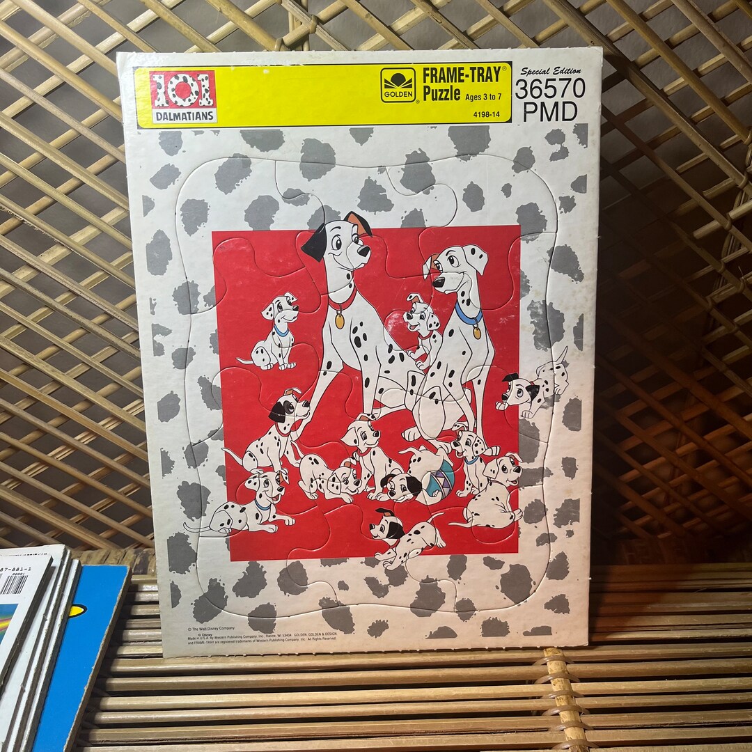 Vintage Choose Frame Tray Puzzles 70s, 80s, 90s, Cartoon Minnie Mouse ...