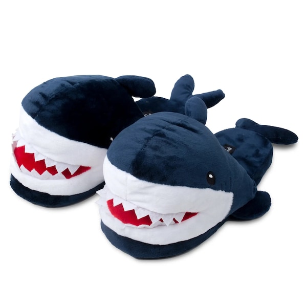 Shark Slippers - Etsy