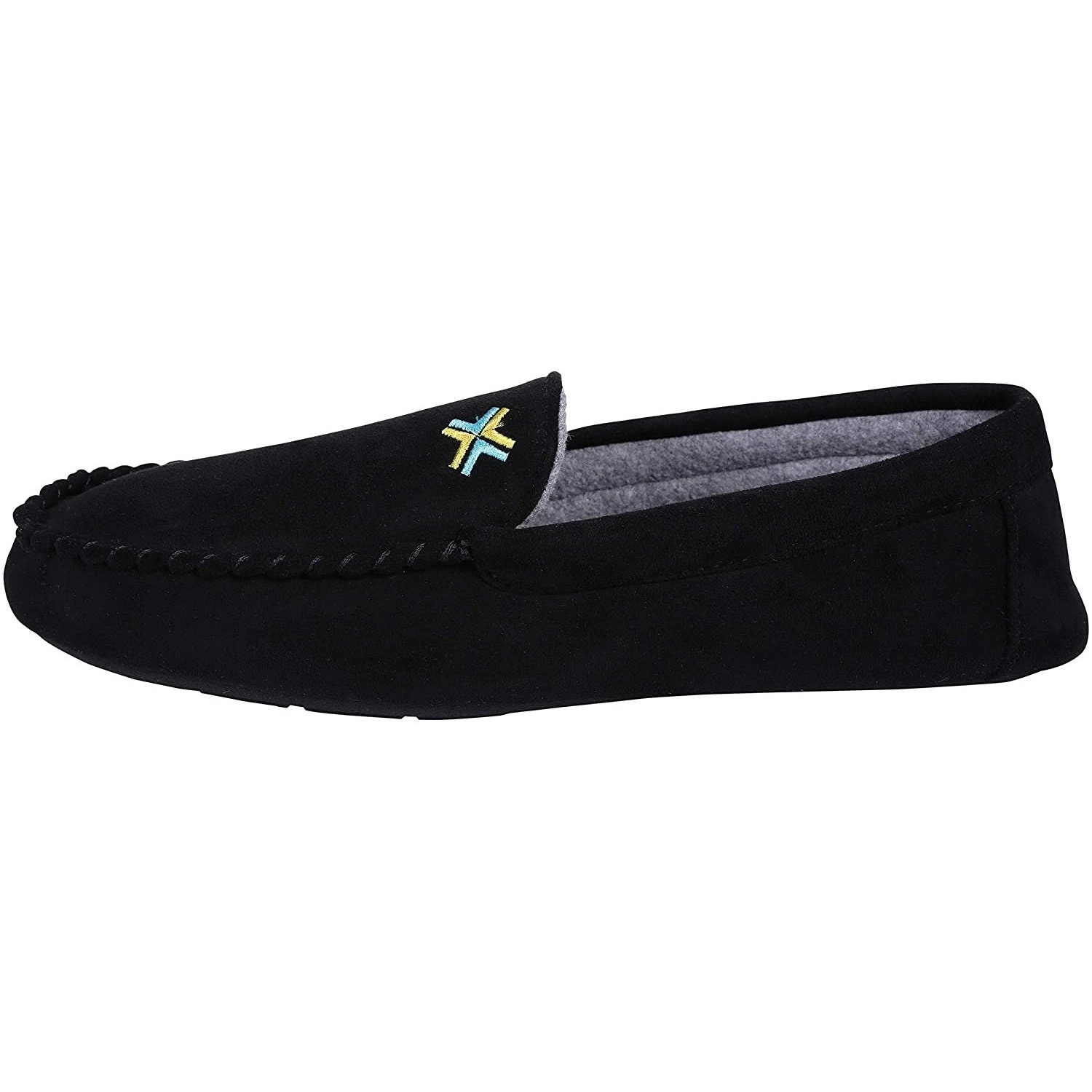 Men's Roxoni Indoor/outdoor Comfort Slippers House Shoes Black 1281B - Etsy