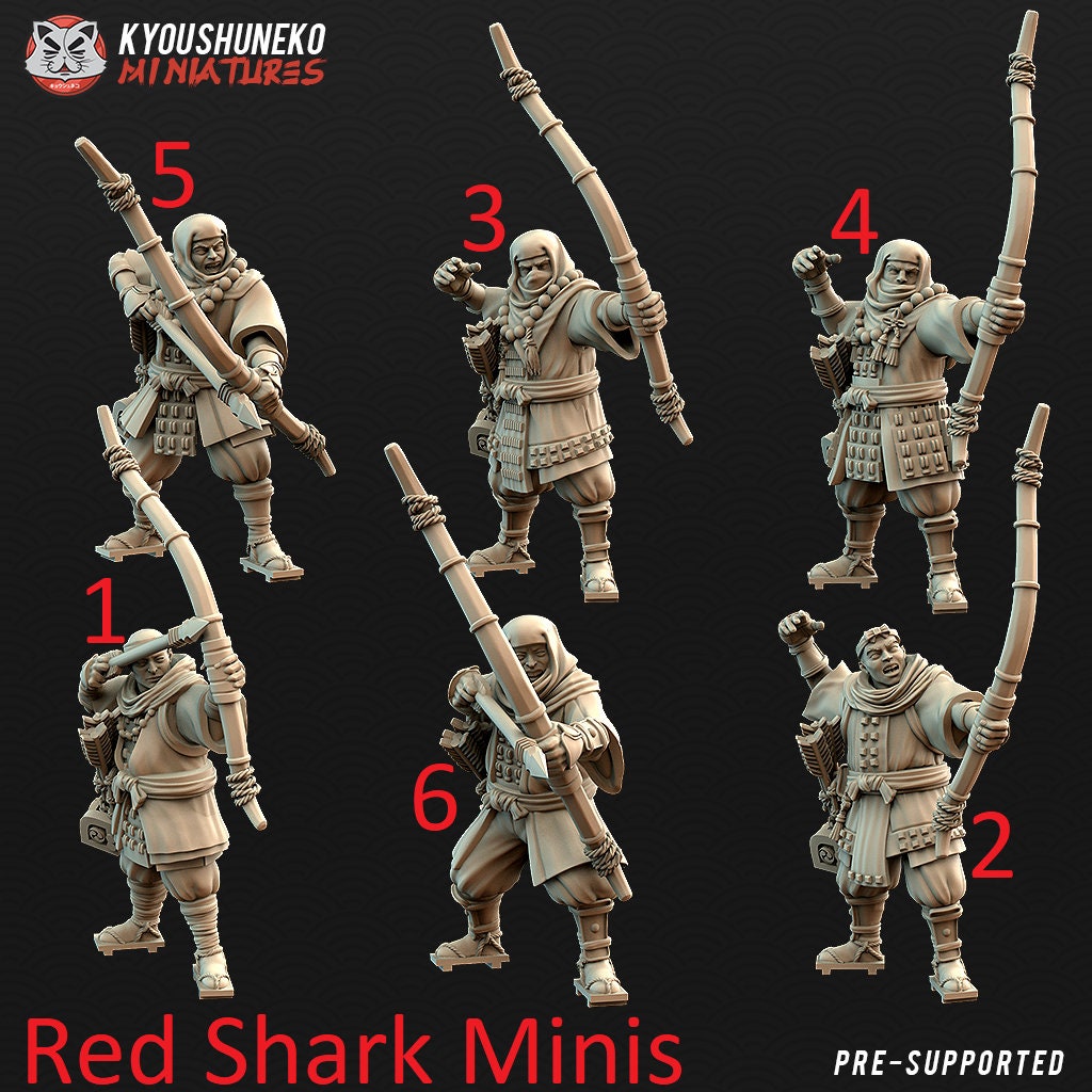 Sohei Monk Samurai Era Forces Featuring Daimyo Arquebus - Etsy