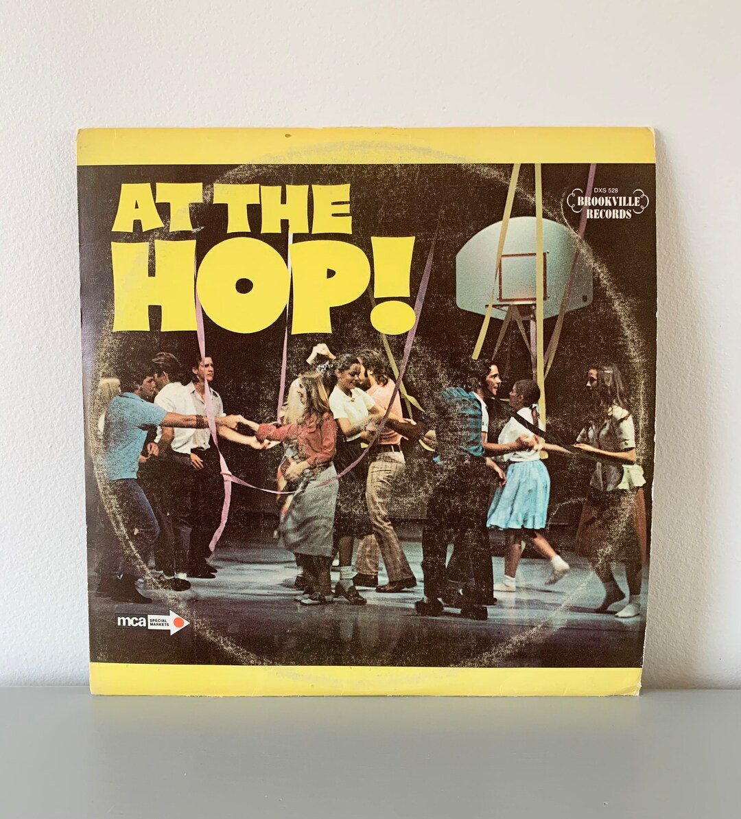 Vintage Vinyl, “at the Hop” 3 Record Set of Various Artists, 50’s-60’s ...