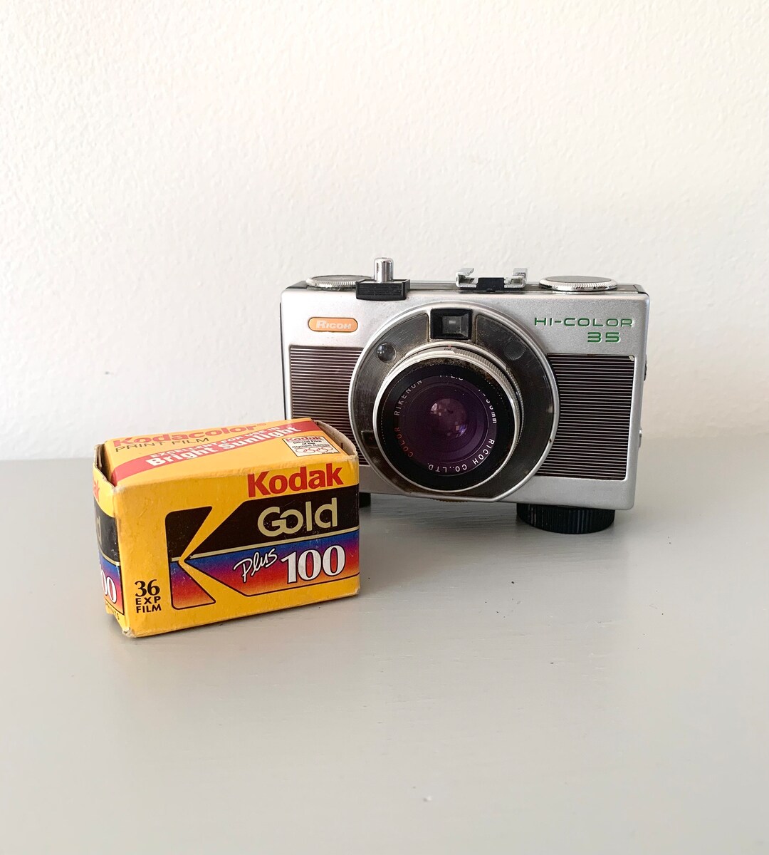 Vintage 60’s Ricoh Hi-color 35mm Film Camera, Untested - Etsy