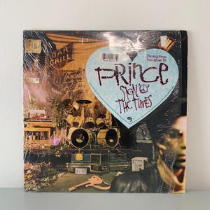 Original 1987 Prince “sign ‘O’ the Times” Vinyl LP, Double Album, VG ...
