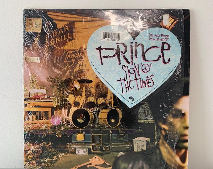 Original 1987 Prince “sign ‘O’ the Times” Vinyl LP, Double Album, VG ...