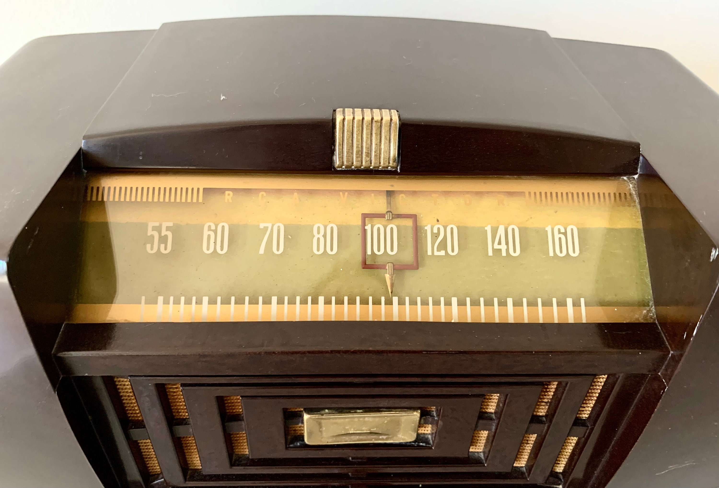 Vintage 1947 RCA Bakelite Radio, Model 66X11, Art Deco Tube Radio - Etsy