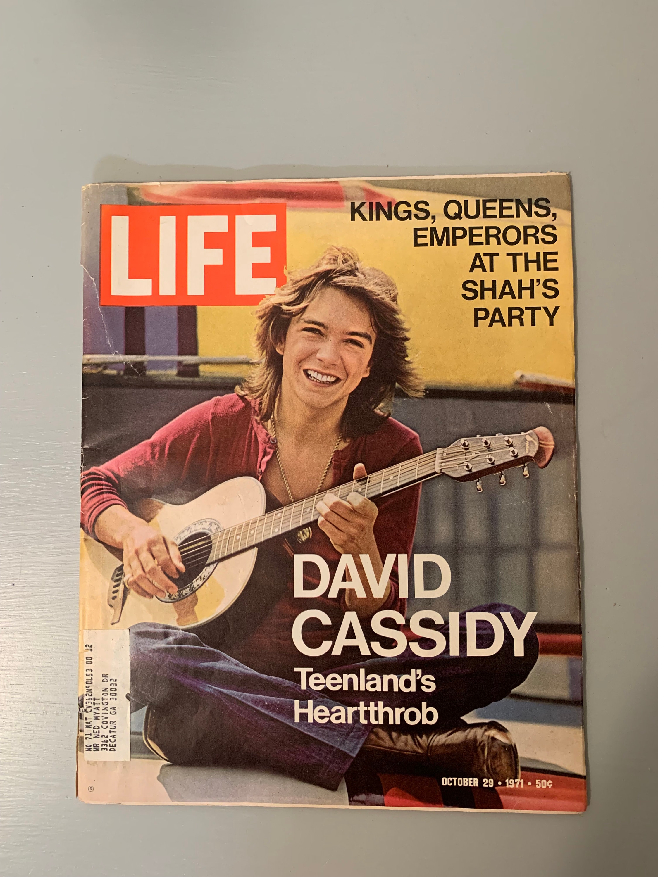 Vintage Life Magazine, David Cassidy Cover - Etsy