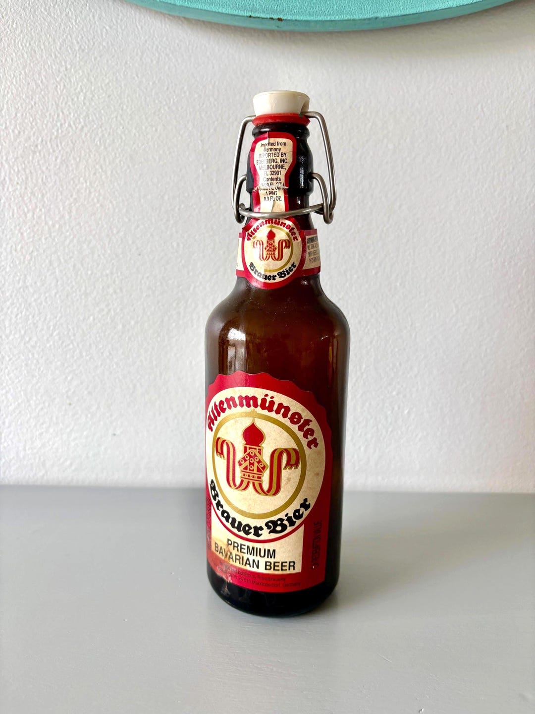 Vintage 1990's 1 Pint Altenmunster Brauer Bier Bavarian Beer Bottle ...