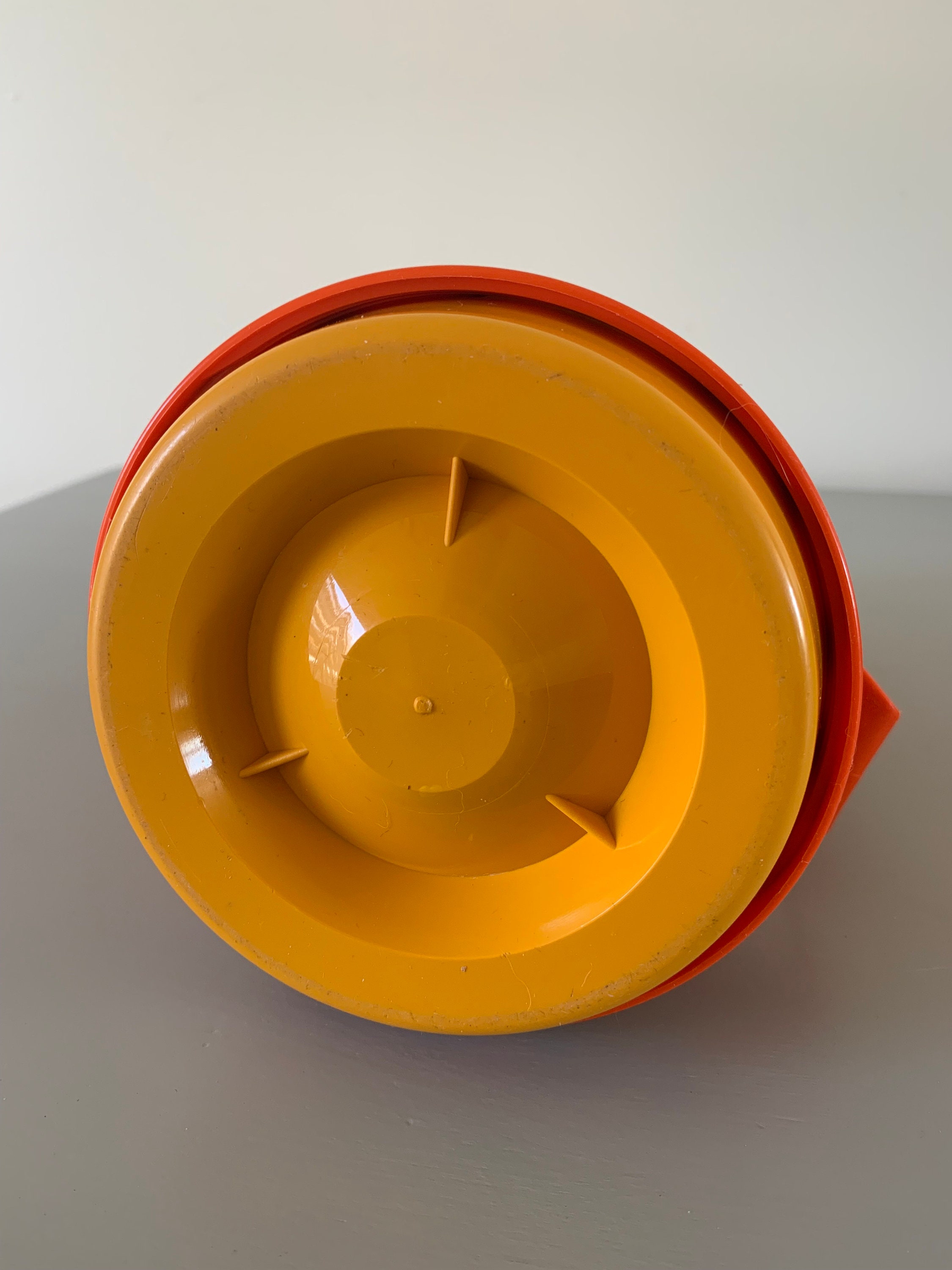 Vintage 70’s Orange Plastic Thermos/pitcher, Super Therm, Made in West ...